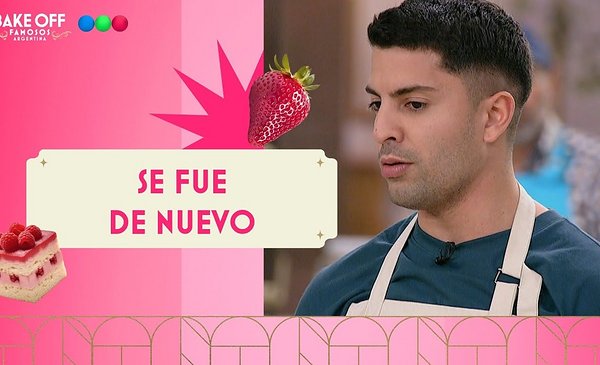 Gastón EDUL, ELIMINADO nuevamente de Bake Off Famosos: ¿Por qué falló ...